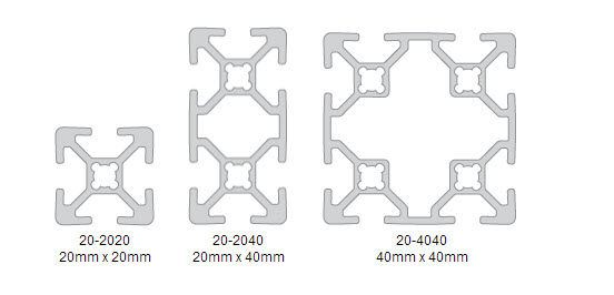 80/20 Aluminum Extrusion | Metric Profiles